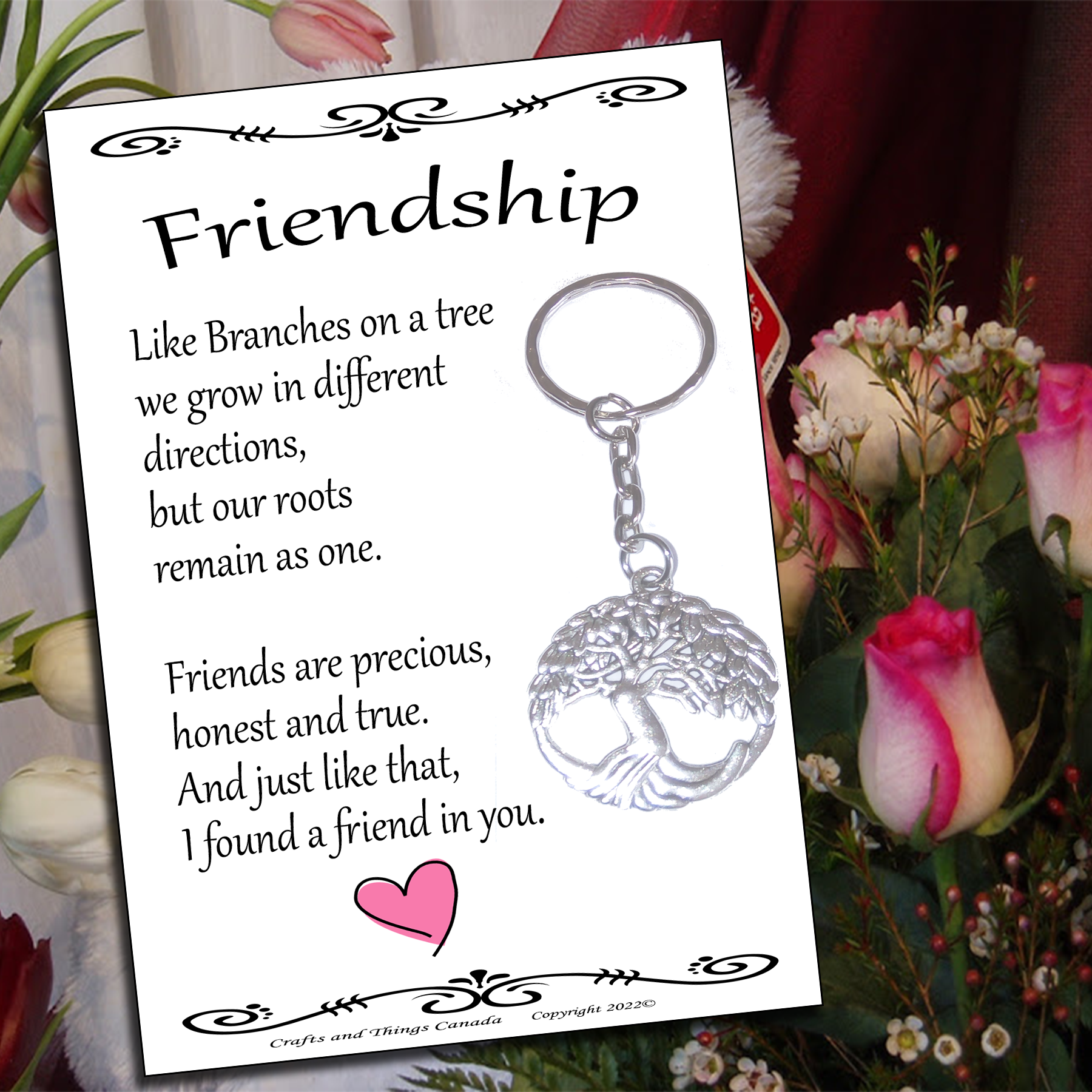 Friendship Tree Of Life Inspirational Gift – Crafts And Things